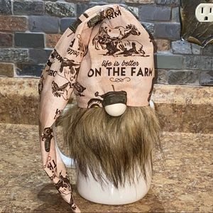 Handmade | Accents | Handmade Rustic Farmhouse Farm Country Gnome ...